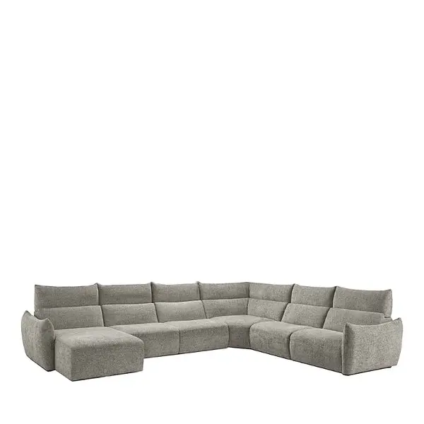 GIUSEPPE NICOLETTI Paradiso 6-piece Sectional - Baobab - Tortora