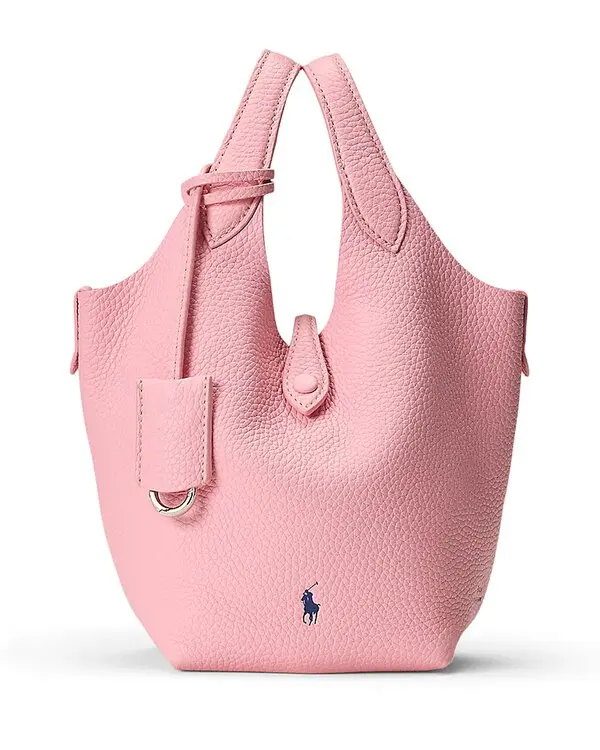 Polo Ralph Lauren Polo Play Leather Tote & Crossbody - Cotton Candy