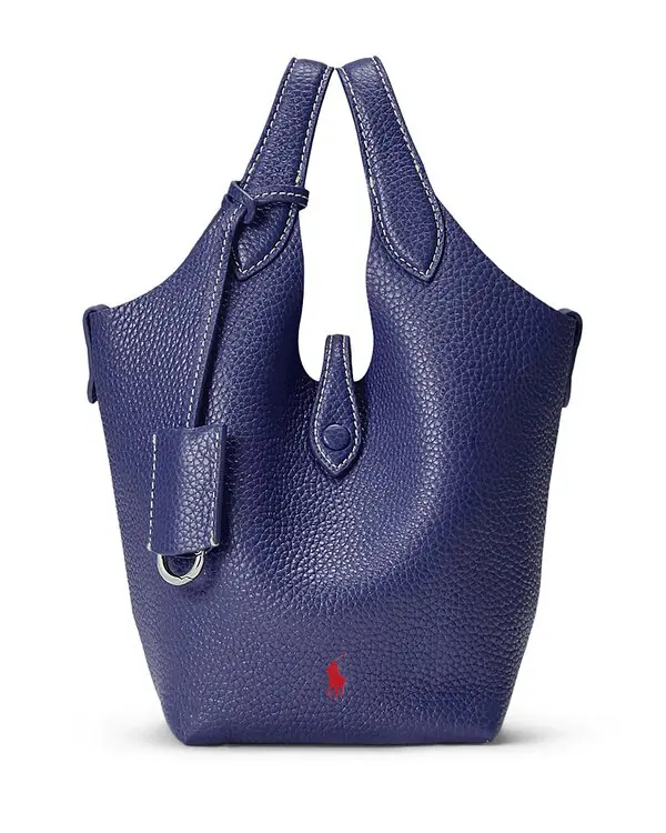 Polo Ralph Lauren Polo Play Leather Tote & Crossbody - Ink