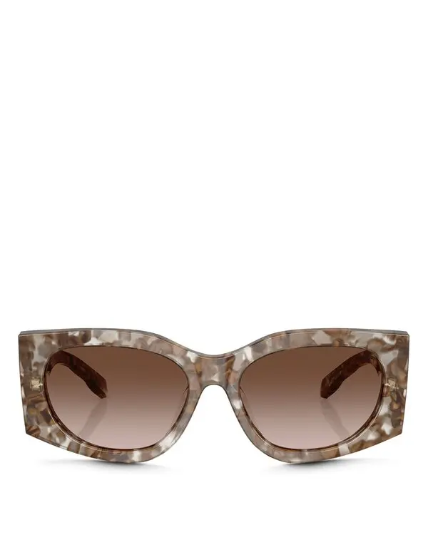 Tory Burch Rectangular Sunglasses - Brown Gradient