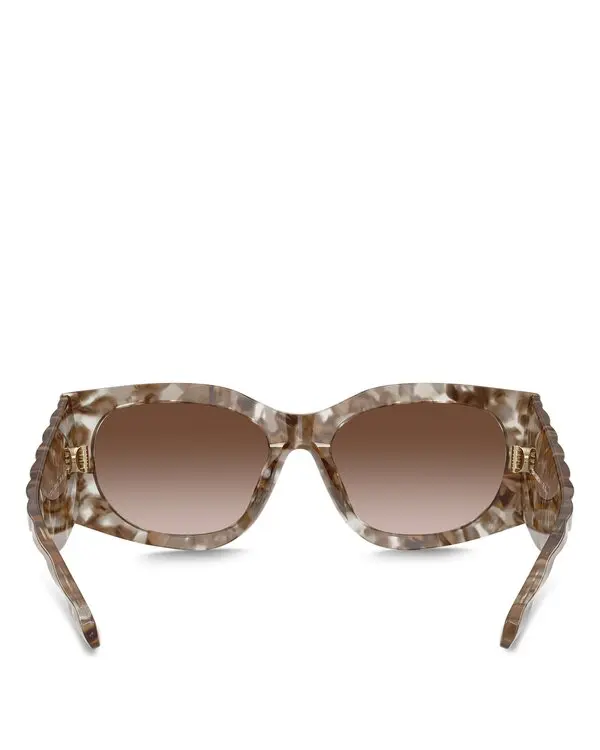 Tory Burch Rectangular Sunglasses - Brown Gradient