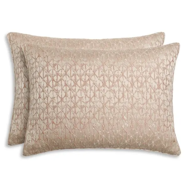 HUDSON PARK COLLECTION Diamond Facets Sham Set, Standard Exclusive