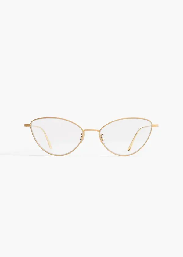 Khaite X Oliver Peoples 1998rx Eyeglasses - Gold
