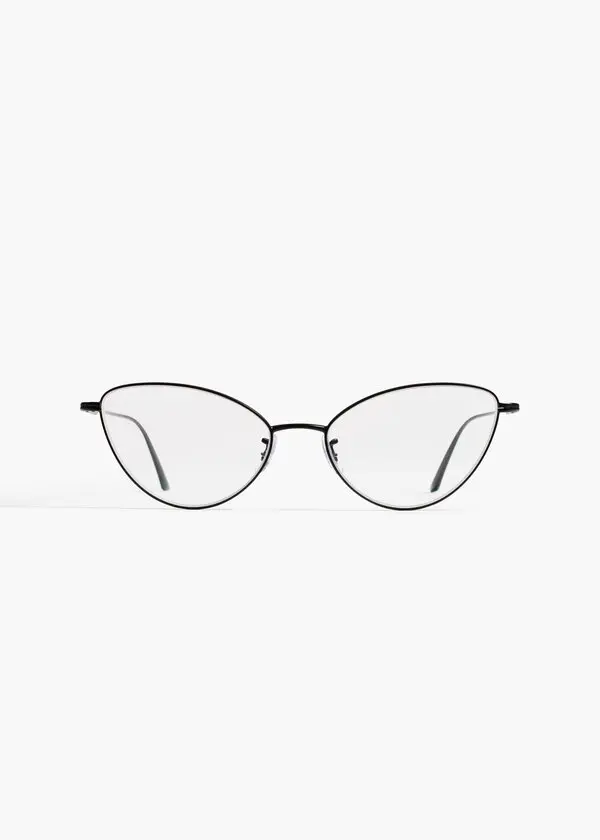 Khaite X Oliver Peoples 1998rx Eyeglasses - Matte Black