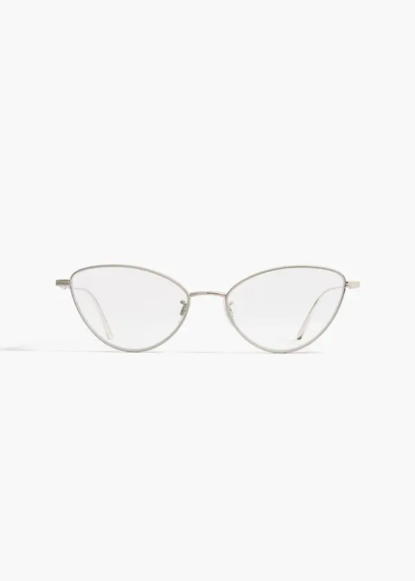 Khaite X Oliver Peoples 1998rx Eyeglasses - Silver