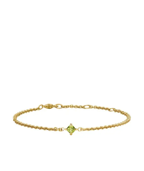 David Yurman Micro Chatelaine® Chain Bracelet - Peridot