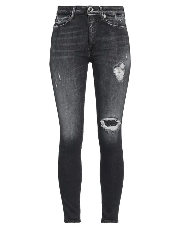 DONDUP Skinny Jeans In Organic Cotton And Recycled Elastane - Black