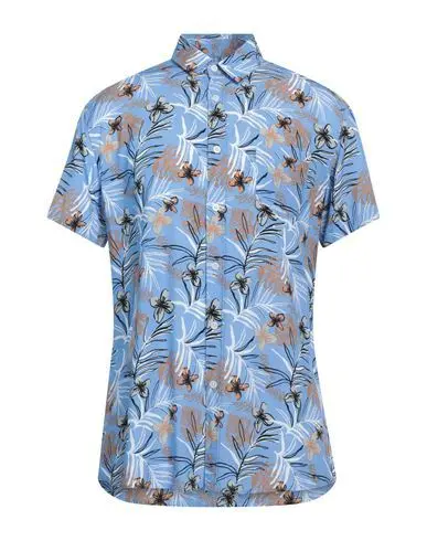 DANIELE ALESSANDRINI Shirt Size Viscose - Blue