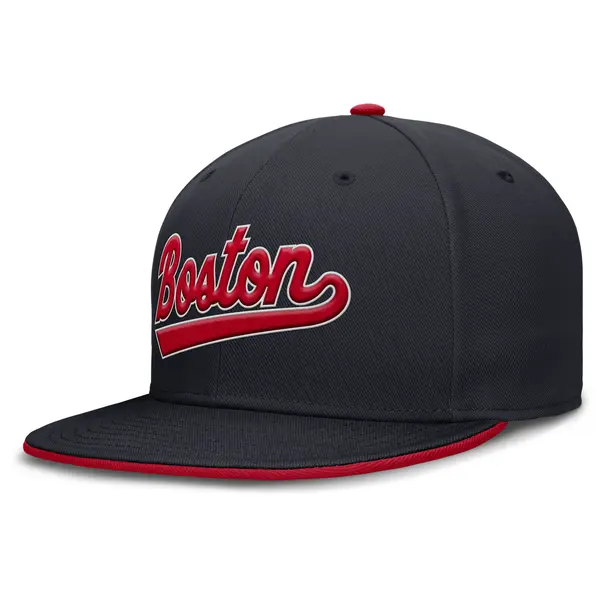 Nike Boston Red Sox True Dri-fit Mlb Fitted Hat - Blue