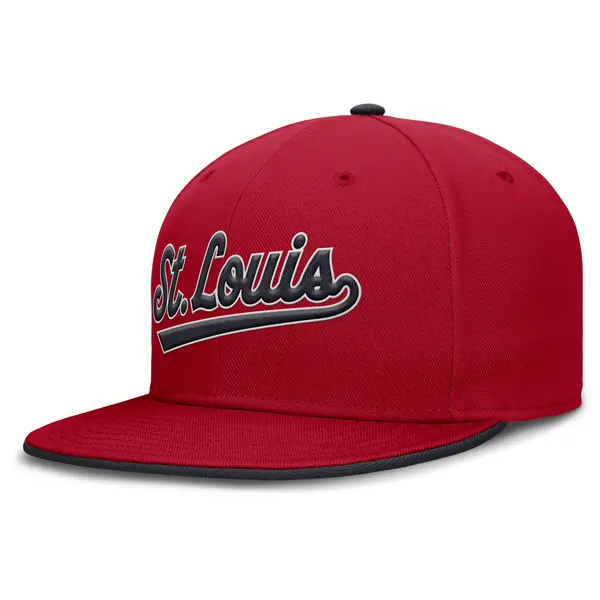 Nike St. Louis Cardinals True Dri-fit Mlb Fitted Hat - Red