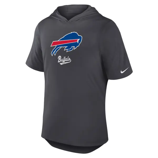 Nike Buffalo Bills Dri-fit Nfl Hooded T-shirt - Grey