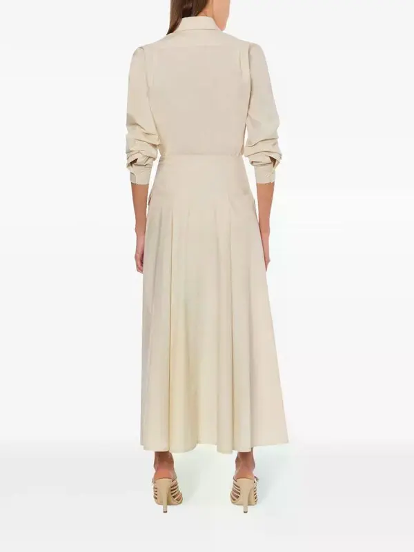 Alberta Ferretti Belted Midi Skirt