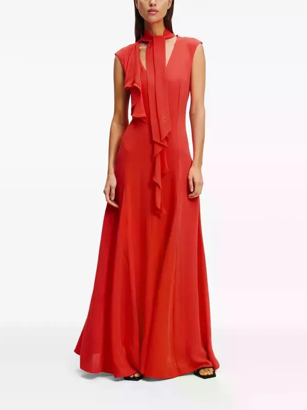 Karl Lagerfeld Ruffled Gown