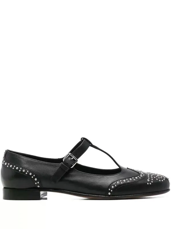 Church's Stud-embellished Mary Jane Shoes - Black