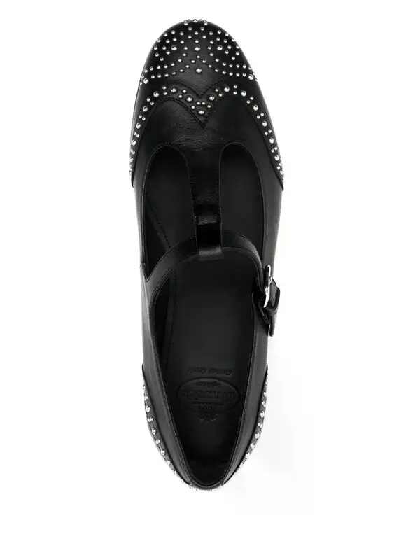 Church's Stud-embellished Mary Jane Shoes - Black