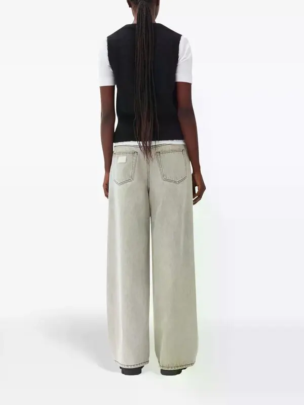 GANNI Tied Vest - Black