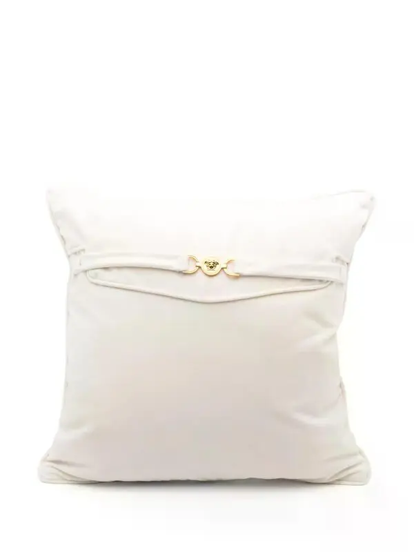 Versace Medusa Cushion - White