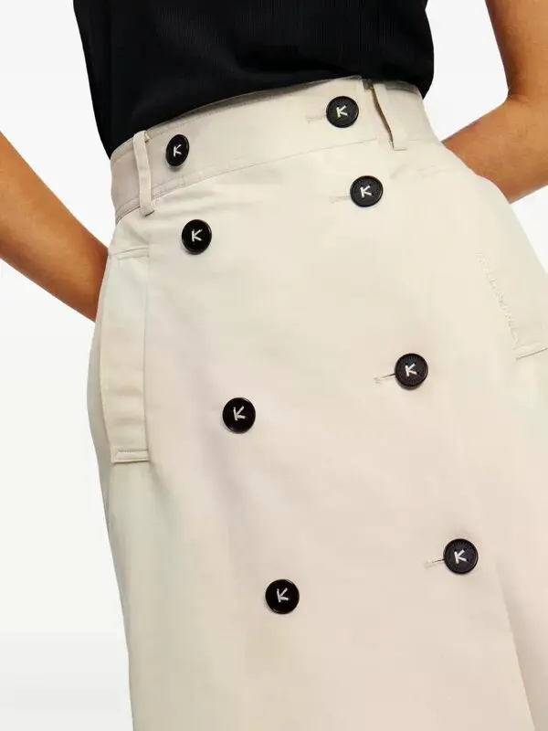 Karl Lagerfeld Cotton Skirt