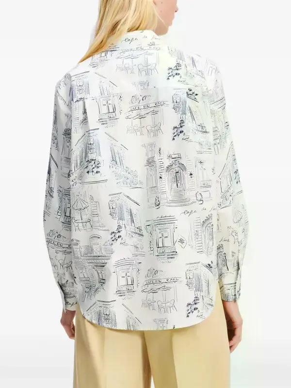 Karl Lagerfeld X Jorge Parra Printed Shirt
