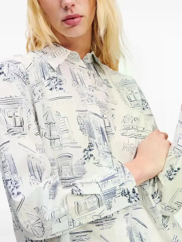 Karl Lagerfeld X Jorge Parra Printed Shirt