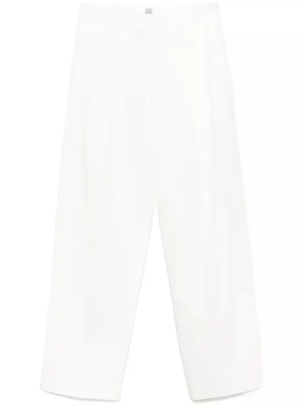 TOTEME Tailored Trousers - White