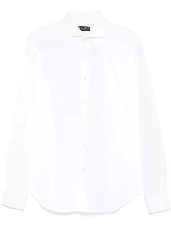 DELL'OGLIO Cutaway-collar Shirt - White