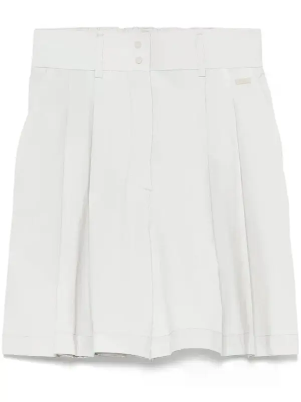 Herno Tailored Shorts - Neutrals
