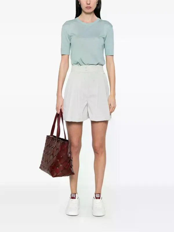 Herno Tailored Shorts - Neutrals