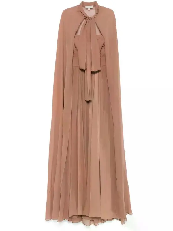 Elie Saab Silk Halterneck Gown