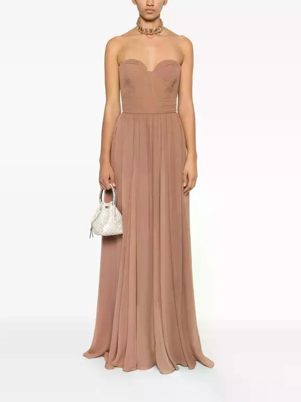 Elie Saab Silk Halterneck Gown