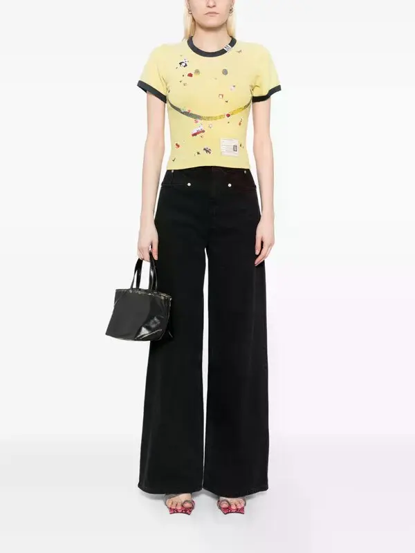Mihara Yasuhiro Graphic Print T-shirt
