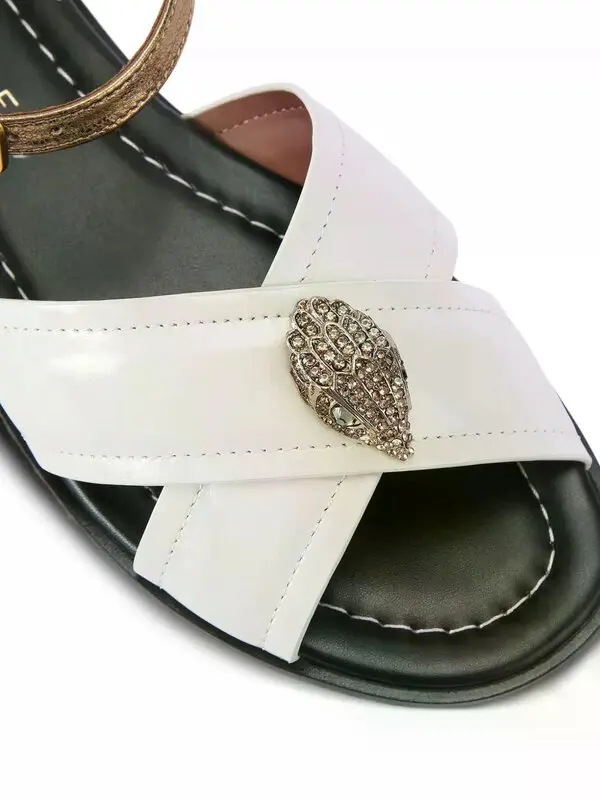 Kurt Geiger Orson Flat Sandals - White