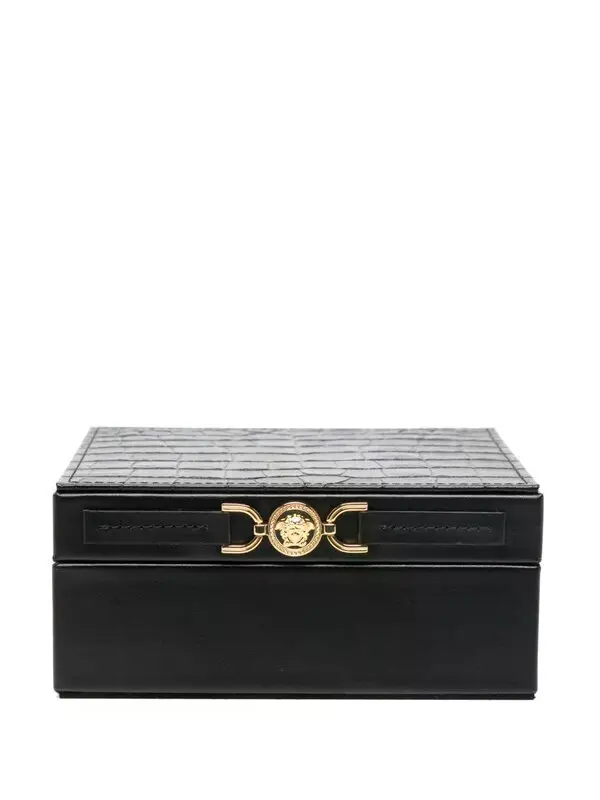 Versace Main Compartment Jewellery Boxes - Black