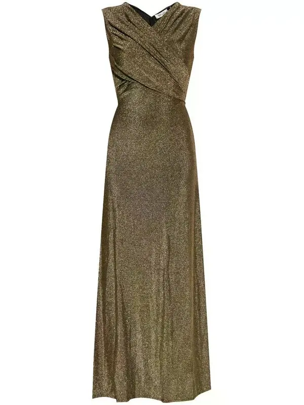 Diane Von Furstenberg Tomas Maxi Dress - Brown | Editorialist