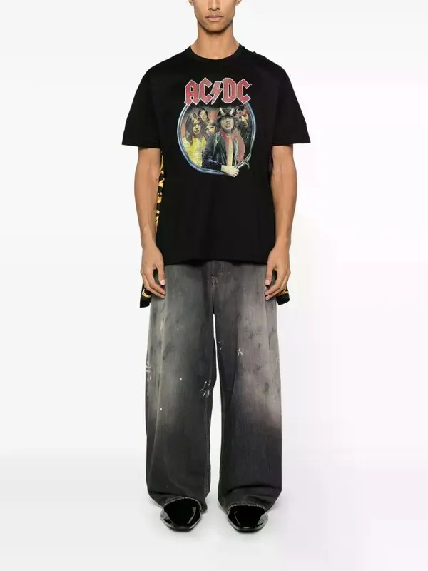 Junya Watanabe Acdc Printed T-shirt