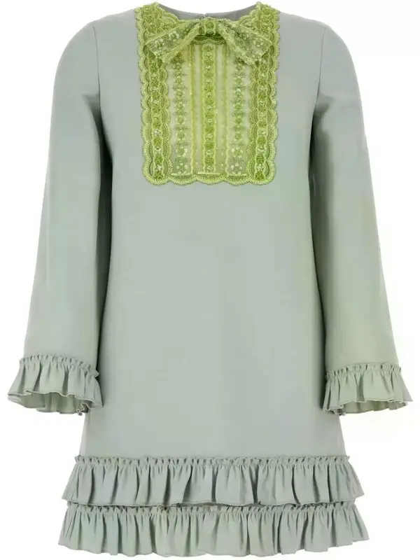 Valentino Garavani Bow-detail Mini Dress