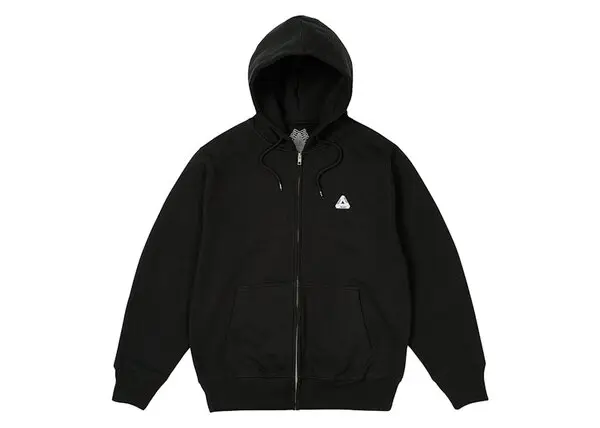 PALACE Sofar Zip Hood - Black