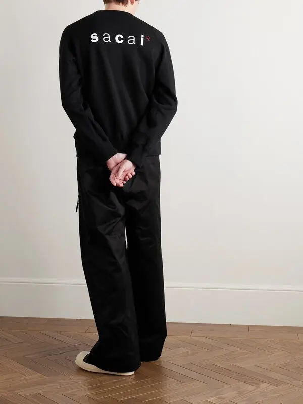 値上がり SACAI WTAPS Print Pullover BLACK 【公式通販】