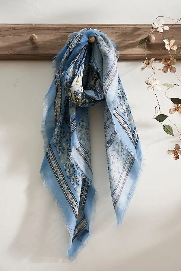 TERRAIN French Scarf - Blue