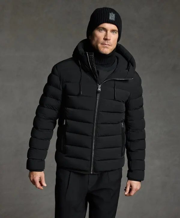 Mackage Agile-360 Stretch Light Down Jacket - Black