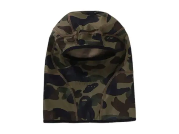 A BATHING APE X Toraichi 1st Camo Balaclava