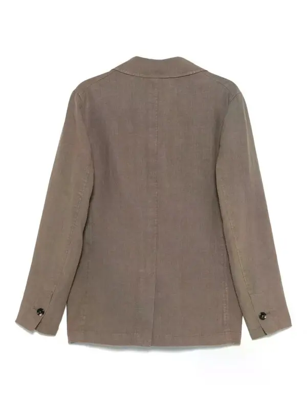 DELL'OGLIO Linen Blazer