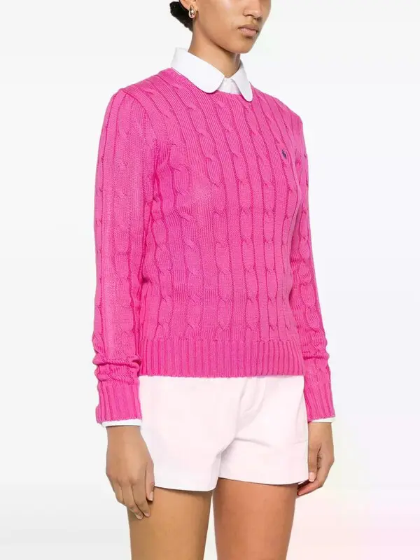 Polo Ralph Lauren Crew-neck Cable-knit Sweater