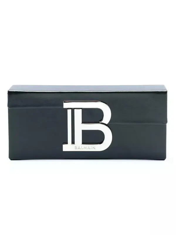 Balmain Fletche Shield Sunglasses - Silver