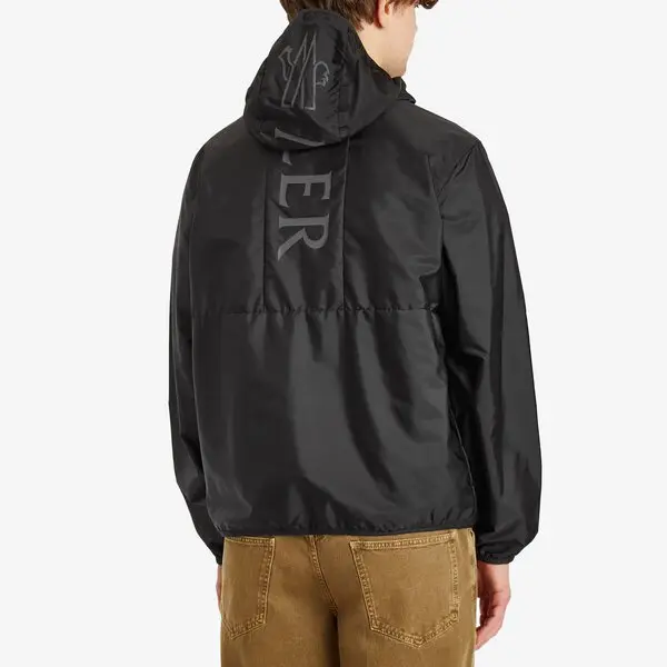 Moncler Granier Eco Nylon Light Weight Jacket - Black