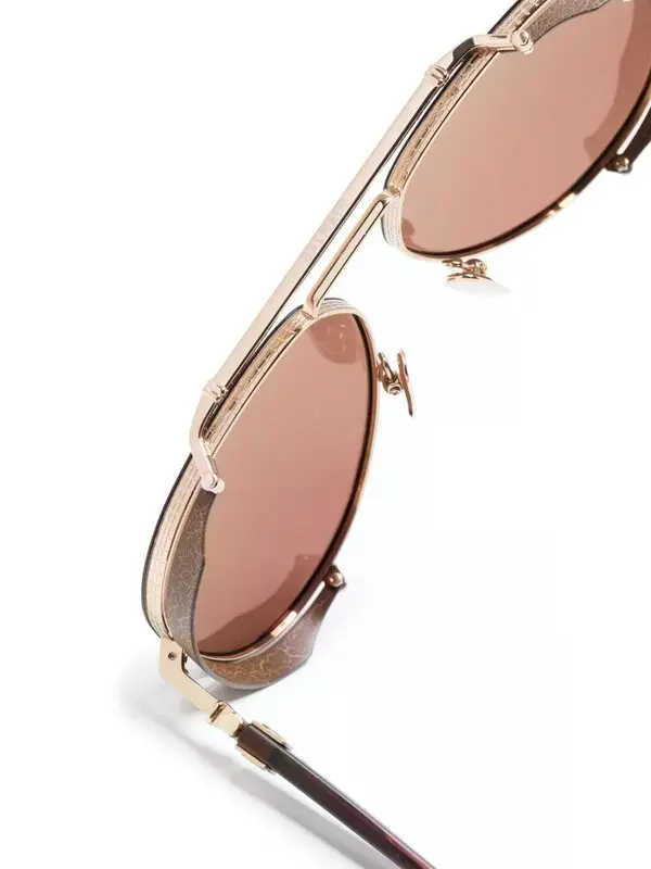 Balmain Captaine Oval-frame Sunglasses