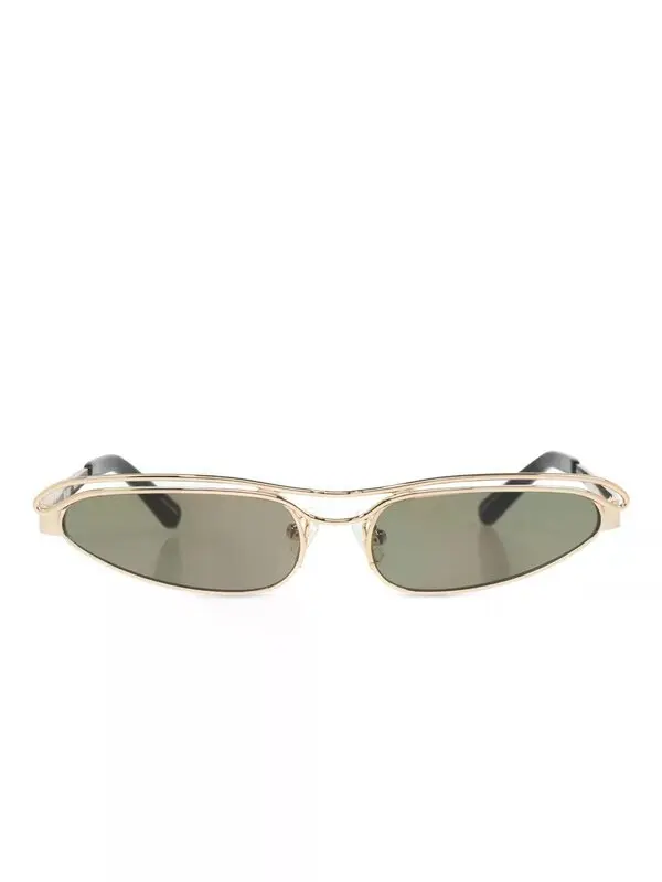 Attico Norma Sunglasses - Gold