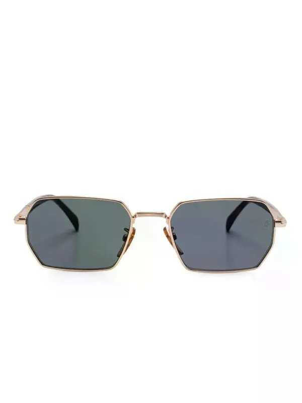 DB EYEWEAR BY DAVID BECKHAM Geometric Sunglasses - Gold
