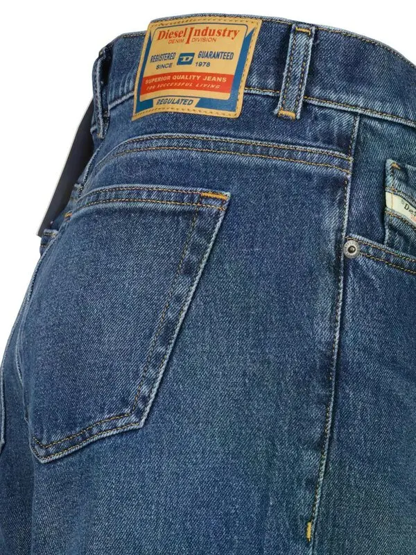 DIESEL® Five-pocket Flared Jeans - Blue