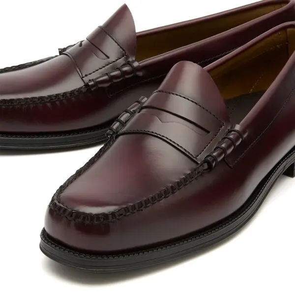 G.H. BASS & CO. Larson Penny Loafer - Wine Leather